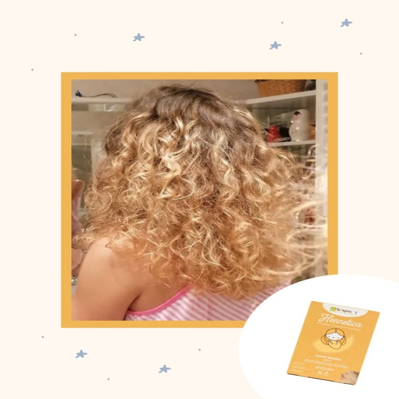 Tinte vegetal para el cabello - Henna rubio natural | La Saponaria